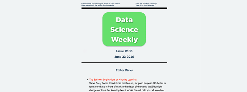 7 Great Data Science Newsletters to Keep You Informed – Dataquest